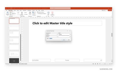 Customize Fonts Powerpoint Custom Theme SlideModel