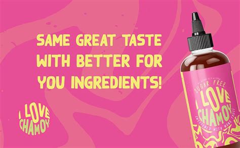 I Love Chamoy Sugar Free Carb Free Calorie Free Gluten Free Chamoy Sauce 3