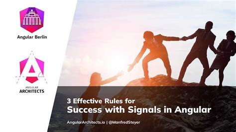 Manfred Steyer On Linkedin 3 Effective Rules For Success With Signals