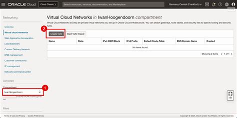使用 Nat 网关允许 Oracle Cloud Infrastructure 实例访问 Internet