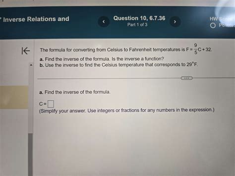 Inverse Relations And Question Part StudyX