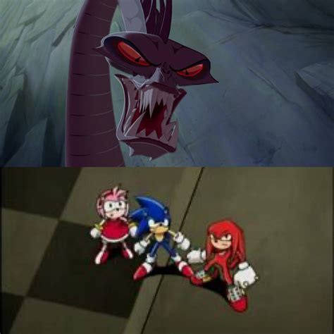 Hydra Eats Sonic Knuckles And Amy By Aerynpullum On Deviantart