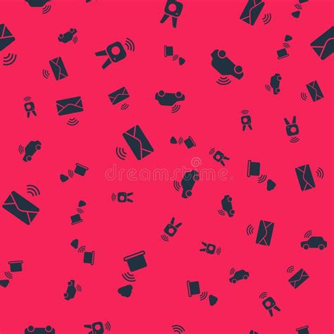 Set Network Cloud Connection Web Camera Mail And E Mail And Smart Car System On Seamless