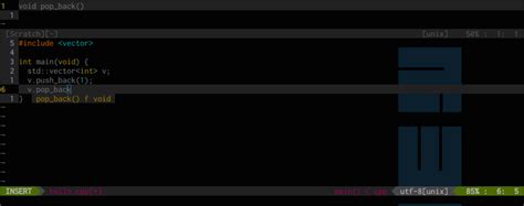 selecting an entry renders vim unusable · issue 498 · ycm core
