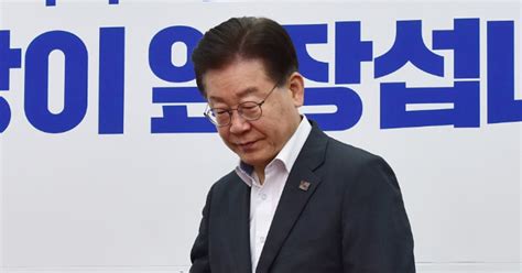 이재명 10월 퇴진설에 민주당 지도부 지라시 수준 소설