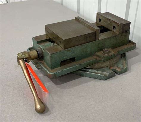Hd Adjustable Machinist Vise Schneider Auctioneers Llc