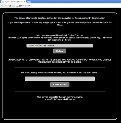 Cryptolocker Developer Launches Decryption Service Website 10 Bitcoins For Decryption Keys