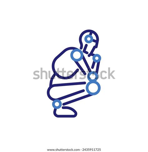 Ai Machine Learning Deep Learning Robot Stock Vector Royalty Free 2435911725 Shutterstock