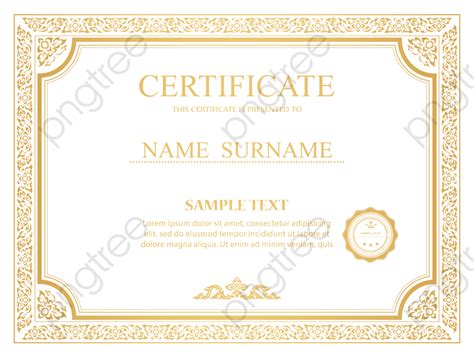 Certificate Border Vector At Vectorified Com Collection Of Certificate Border Vector Free For