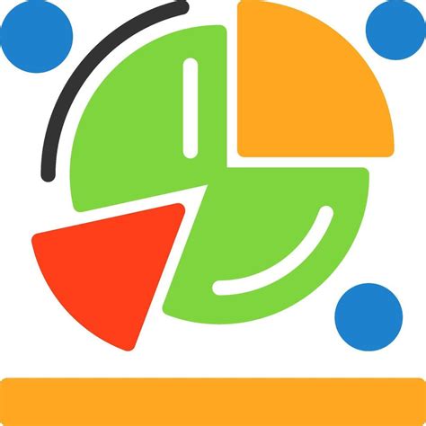 Pie Chart Flat Icon 39471873 Vector Art At Vecteezy