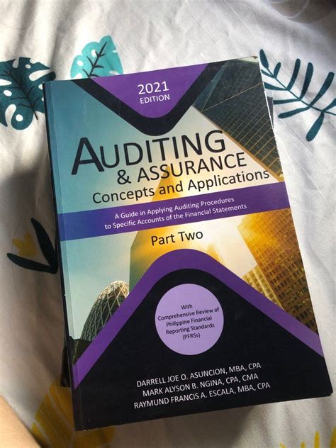 Auditing And Assurance Concepts And Applications By Asuncion Ngina And Escala 2021 Edition