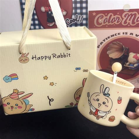 Chiikawa杯子 馬剋杯 喝水杯子 茶杯 咖啡杯 情侶杯 陶瓷杯 吸管杯 生日禮物 烏薩奇chiikawa杯子生日 蝦皮購物
