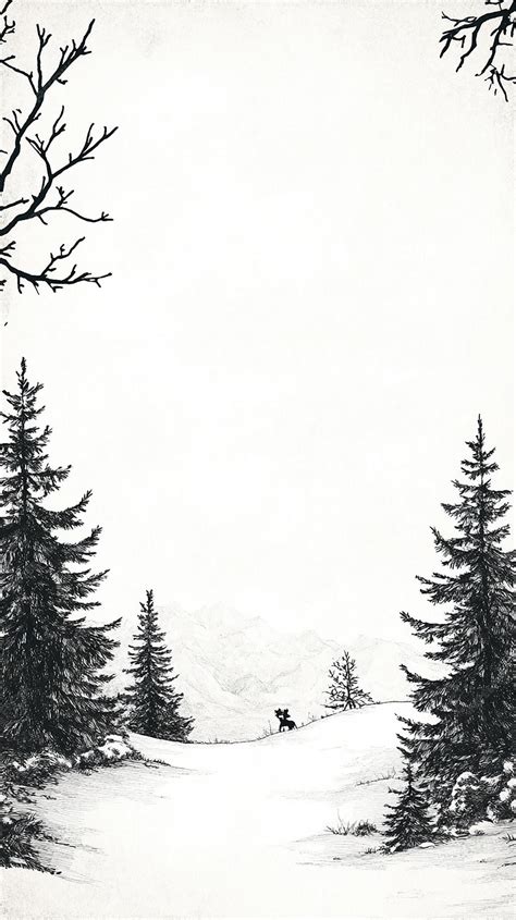 Outer Edge Highlighted Christmasthemed Border Design Premium Ai