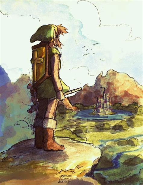 Link The Legend Of Zelda And More Drawn By Yasmeen Danbooru