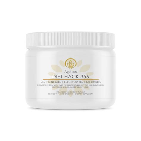 Diet Hack 356 Supplement Ageless Labs