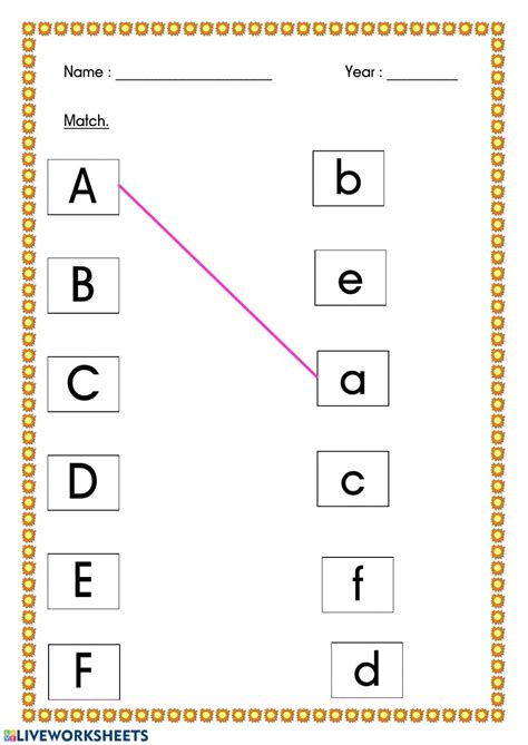 Uppercase And Lowercase Part 1 Worksheet Letter Tracing Worksheets
