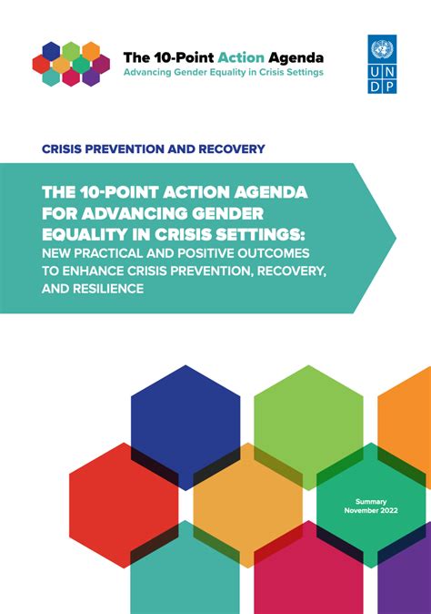 The 10 Point Action Agenda Advancing Gender Equality In Crisis