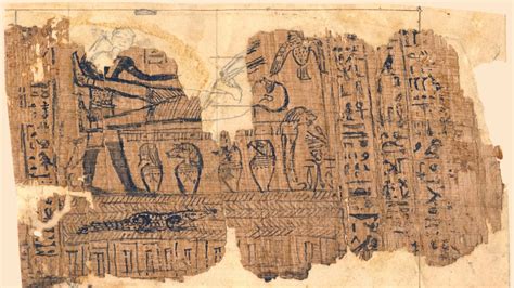 Egyptian Papyrus Fragment Second Century Bc