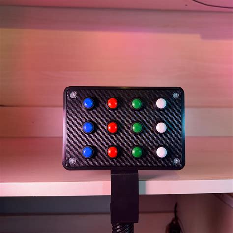 12 Function Button Box For Simulation Games Etsy