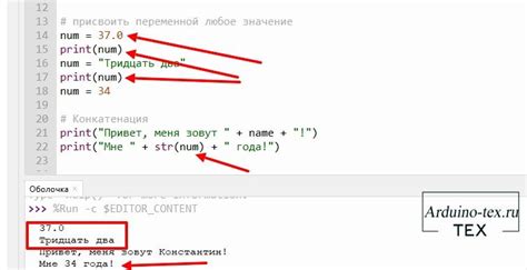 Урок 3 Переменные и математические операции в Micropython
