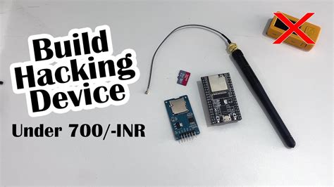 Install Esp32 Marauder On Esp32 Wroom 32 Build Portable Hacking