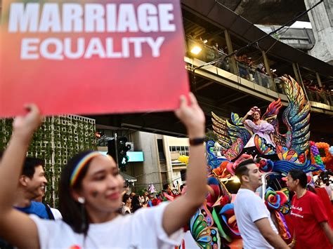 Lgbtq Advocates Cheer Thailands Latest Drive For Same Sex Marriage Law