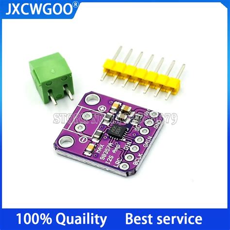 5pcs max98357 i2s audio amplifier module no filter class d amplification support esp32 raspberry