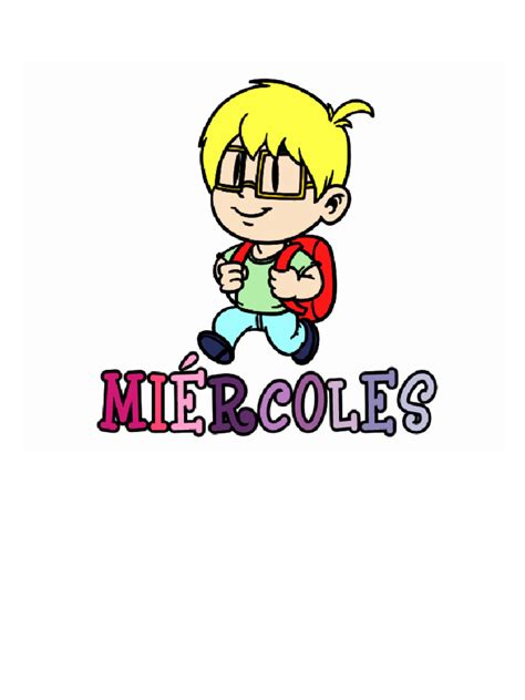 Dias De La Semana Pdf