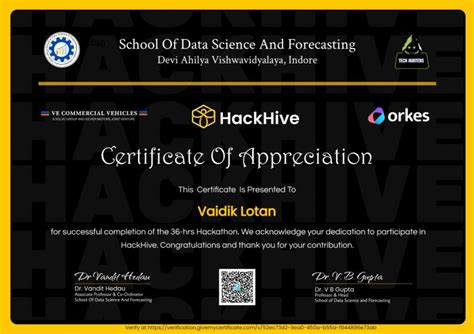 vaidik lotan on linkedin hackathon innovation codingjourney