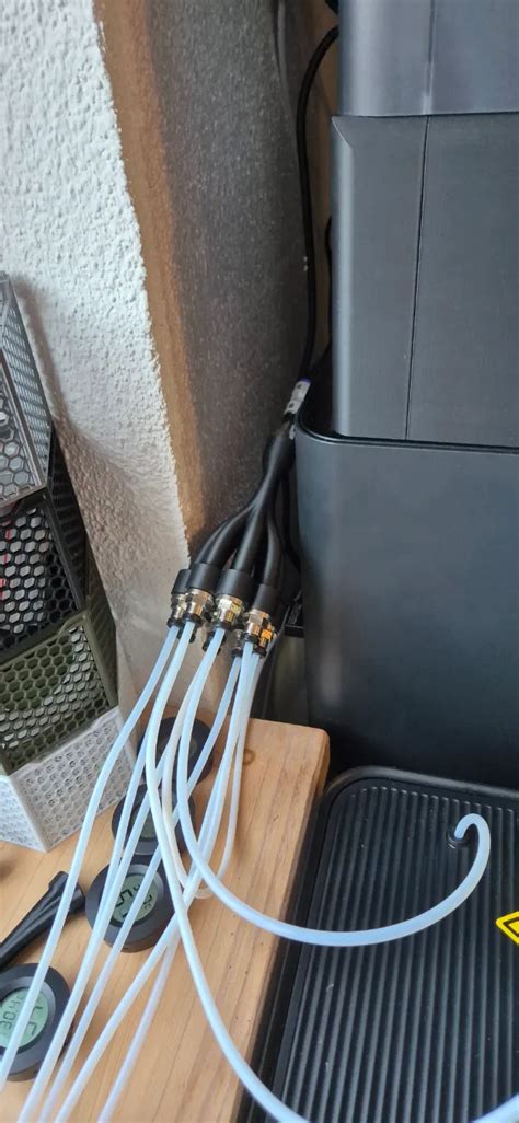 9 In 1 Ptfe Tube Connector Ams Sunlu S4 Splitter By Wehkinger Makerworld