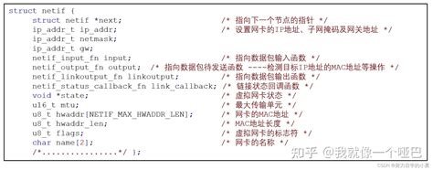 正点原子lwip学习笔记——lwip网络接口管理 知乎 正点原子lwip学习笔记——lwip网络接口管理 知乎