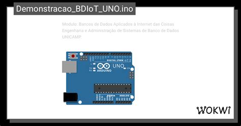 Demonstracao BDIoT UNO Wokwi ESP32 STM32 Arduino Simulator