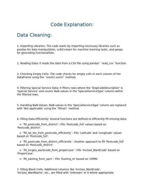 All Code Explanations Pdf Mean Squared Error Regression Analysis