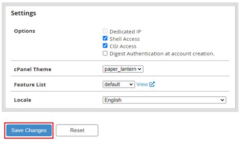 How To Assign Whm Feature List To Cpanel Eukhost