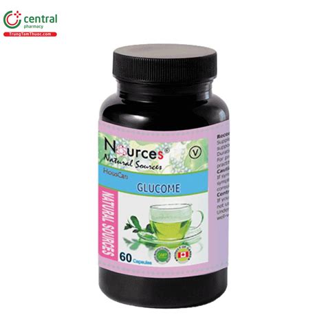 Glucome Kiểm Soát đường Huyết Hỗ Trợ điều Trị Tiểu đường