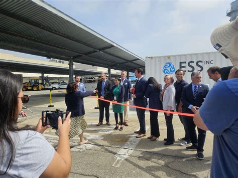 Burbank Water And Power Celebrates Commissioning Of Long Duration
