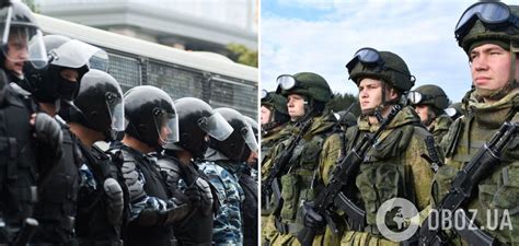 Новини Росії у Москві почалися арешти військових до міста увійшли спецпідрозділи Росгвардії