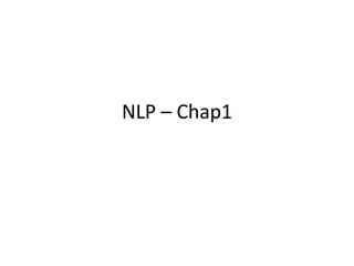L1 Nlp Intro PPT