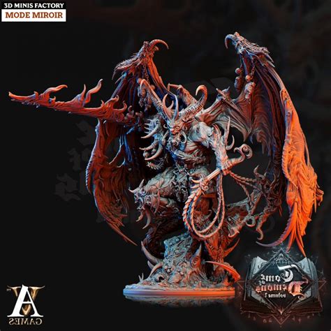 Armaros Chaos Incarnate From Archvillain Games The Tome Of Demons