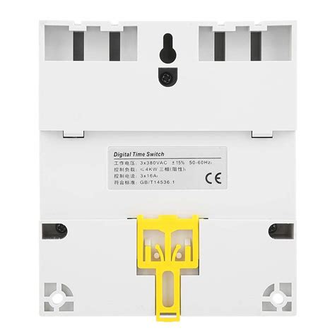 Control Power Timer Switch Tm 163 Three Phases 380v Smart Digital Weekly Programmable Time Relay