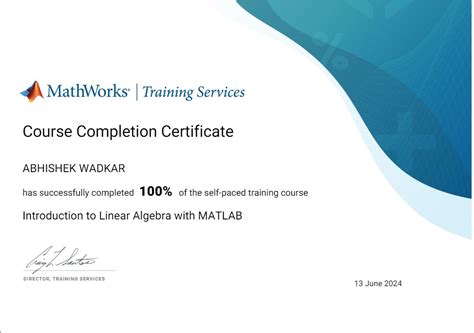 linearalgebra matlab mathworks abhishek wadkar