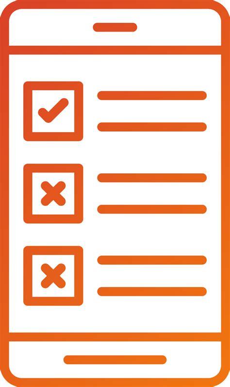 Phone Survey Icon Style 21640684 Vector Art At Vecteezy