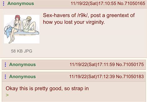 Anon Has Sex R Greentext