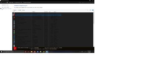 Windows 10 Programs And Features Has A Different Color Scheme How To