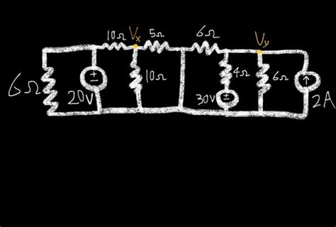 solved find 1 vx and vy by using nodal2 find ix and iy