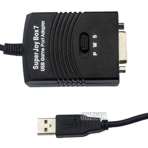 15 Pin Gameport To Usb Pc Adapter For Flight Joystick Flight Gamepad Steering Wheel 0 25 Ga017