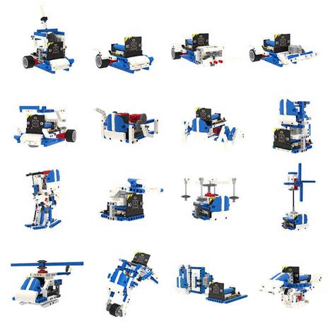 Inex หุ่นยนต์ Building Bit Super Kit ไม่รวม Microbit V2 2 Building Bit Coding Diy Robot