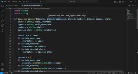 Utkarsh Rathore On Linkedin Codsoft Internship Cybersecurity Coding Passwordgenerator Tech