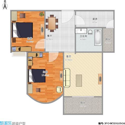 装修课堂经典二房改三房改造案例 酷家乐