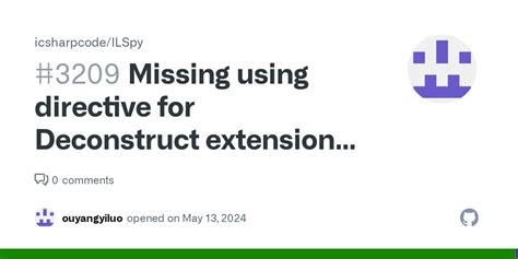 Missing Using Directive For Deconstruct Extension Method · Issue 3209